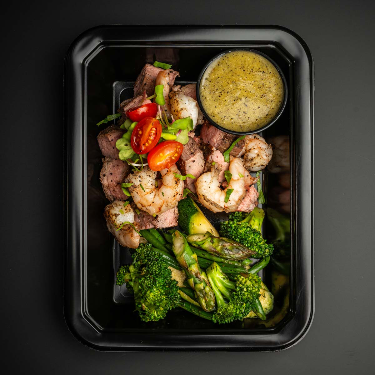 Surf & Turf, Bodybuilding Meals Prep - MegaFit Meals